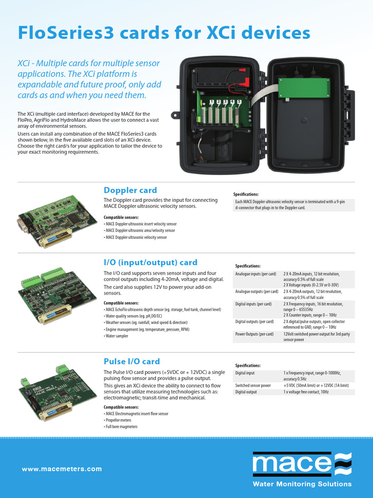 Flyer de Cartões - XCi - Cards | PDF | Sensor | Input/Output