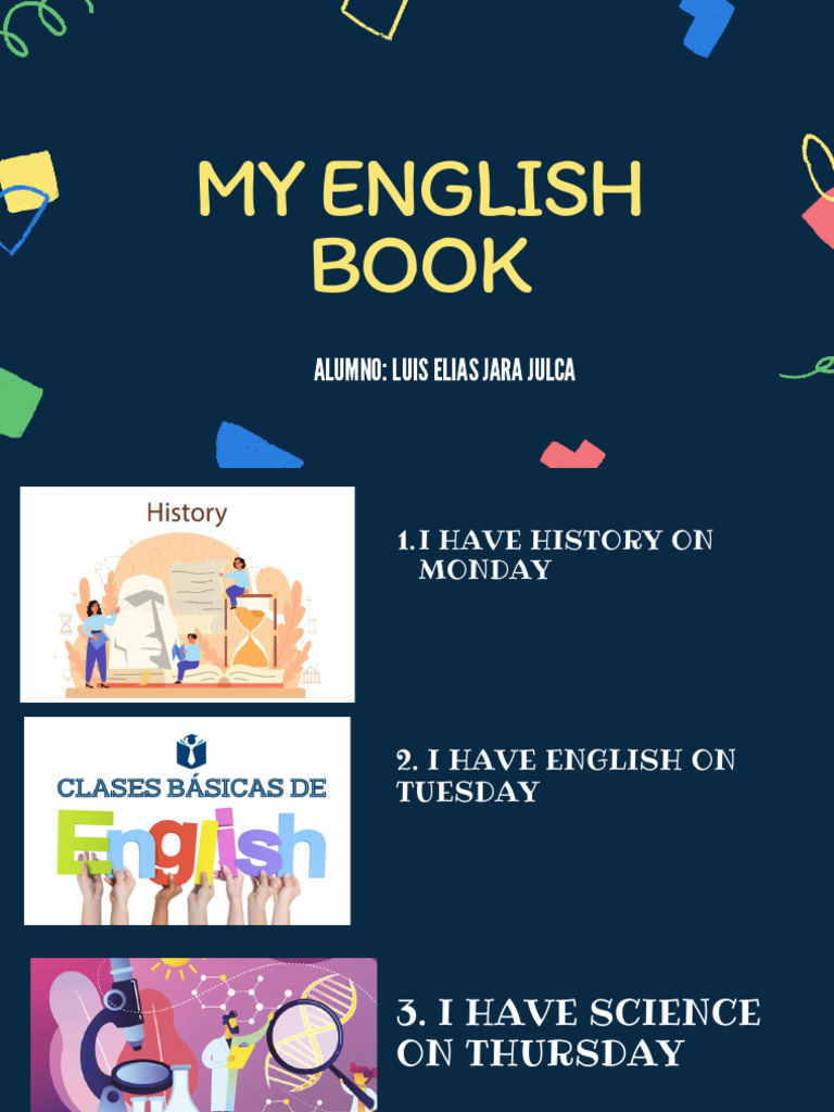 MY ENGLISH BOOK | PDF