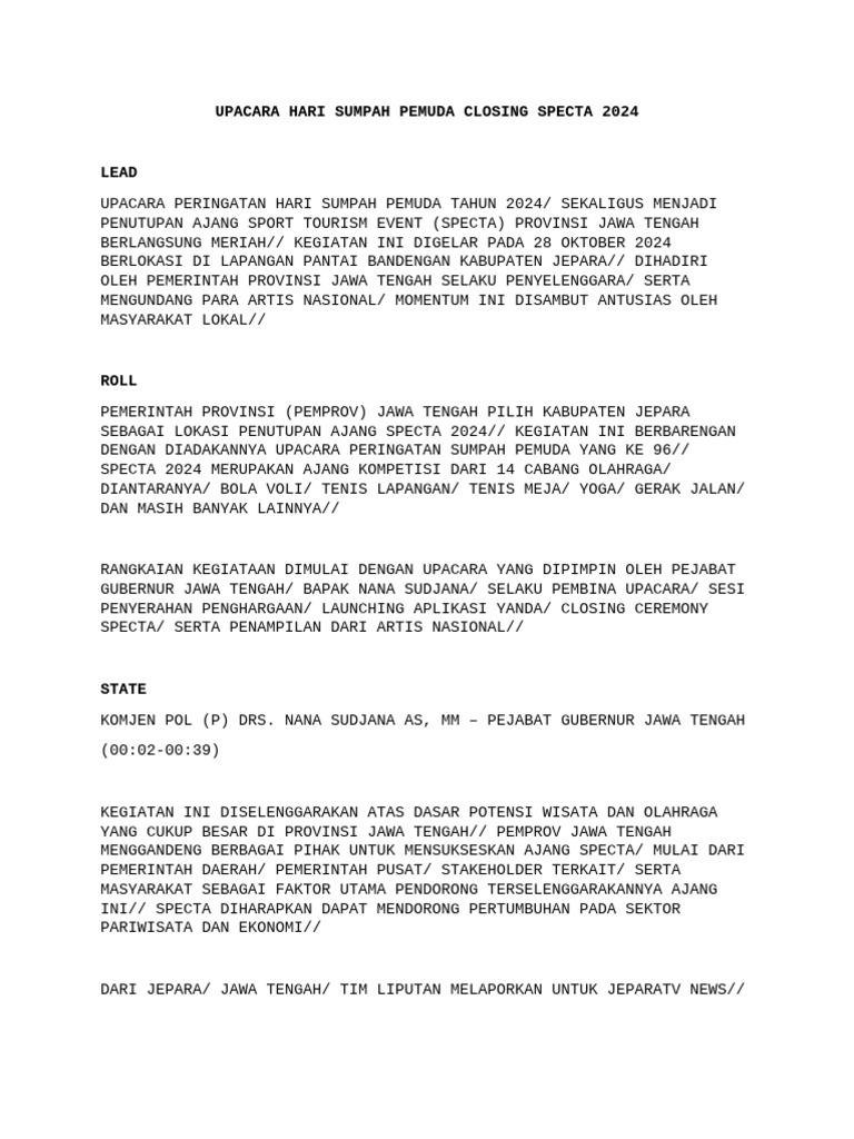 Closing Specta 2024 Pdf