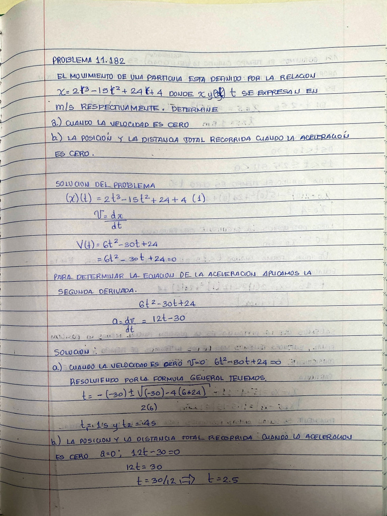 Problema 11.182 Dinámica | PDF