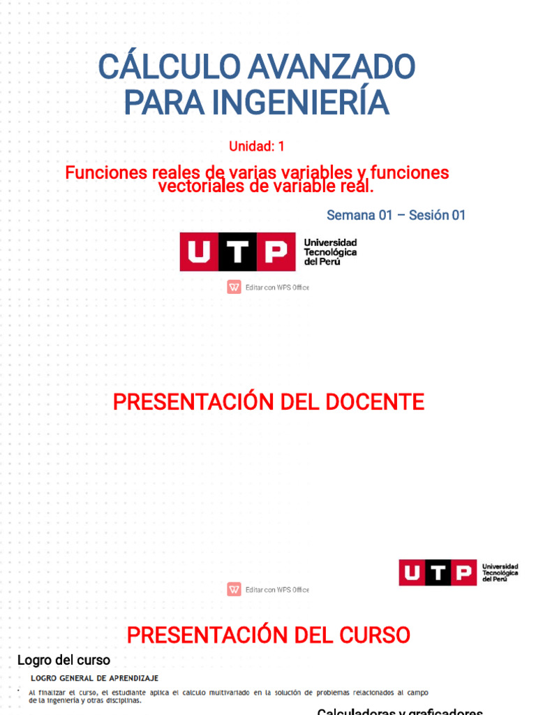 S01 - S1-Funciones Reales de Varias Variables-Dominio-Rango-CAPI | PDF | Función (Matemáticas ...