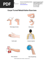 Hand Therapy: Thumb Exercise Guide | PDF | Hand | Thumb