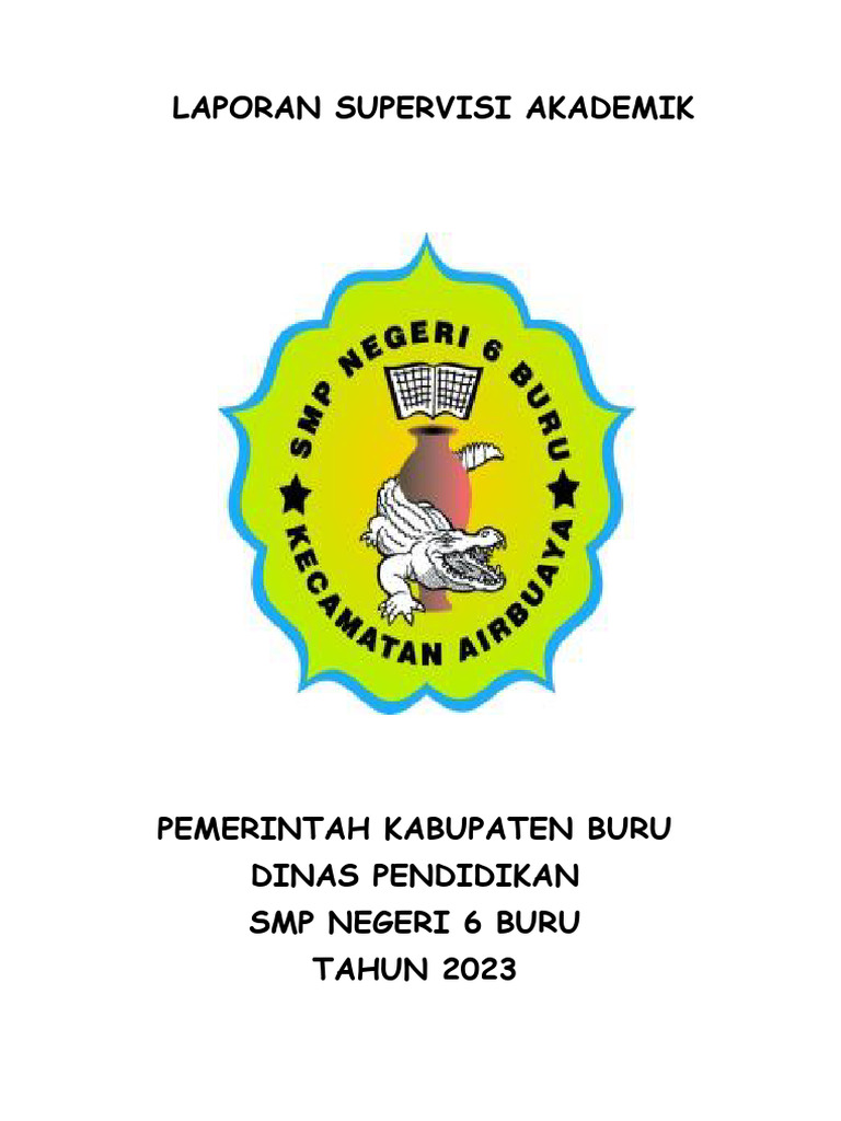Laporan Supervisi | PDF