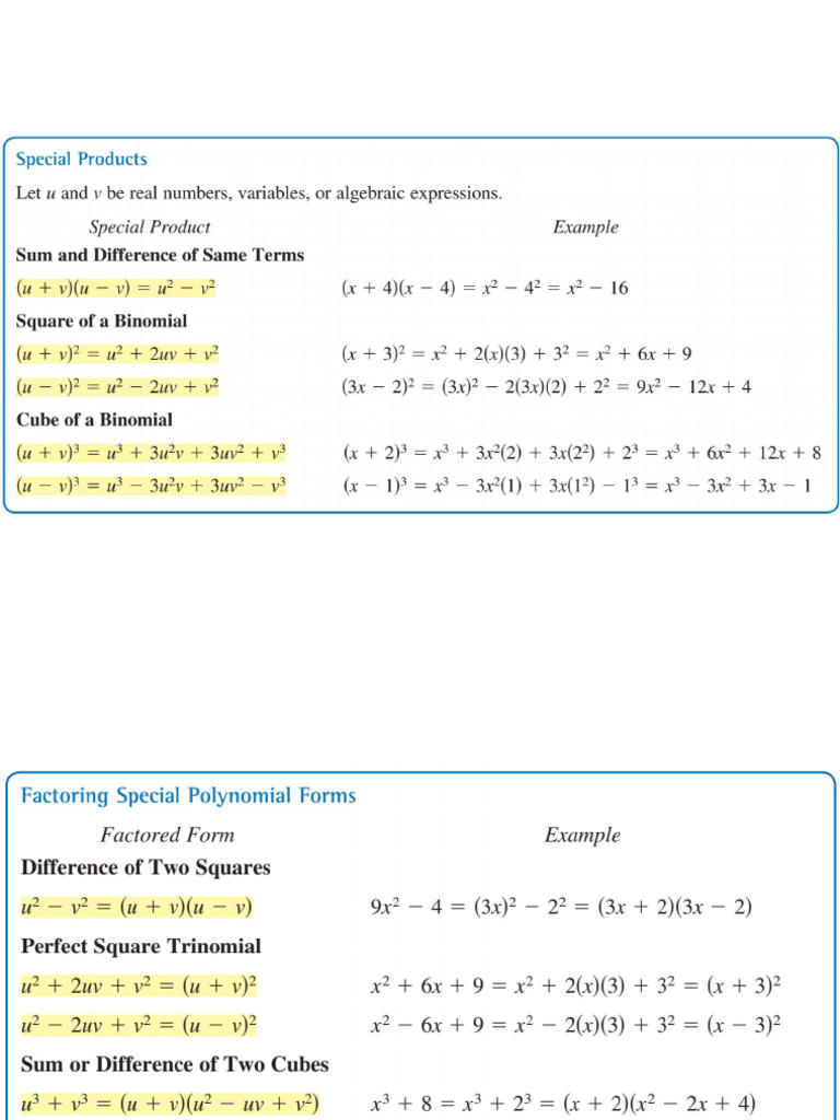 Useful Math Properties | PDF