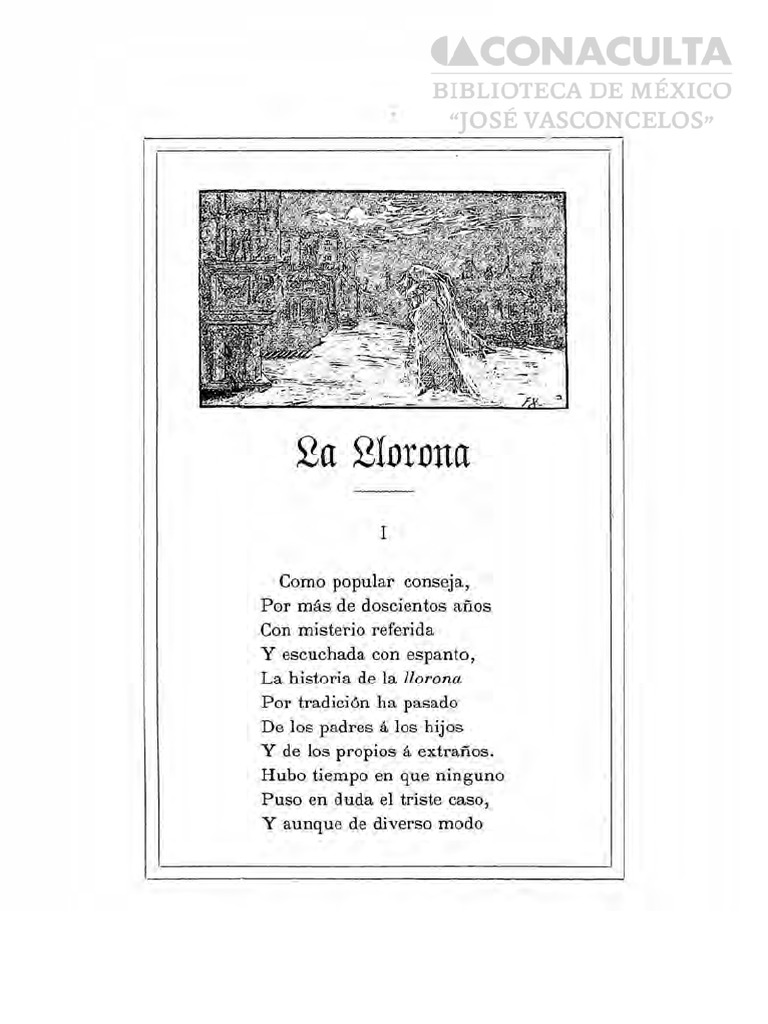 La Llorona: Leyenda y Poemas | PDF