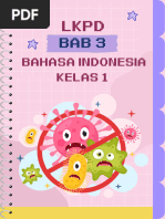 LKPD Menulis Menebalkan Huruf Kelas 1 Bahasa Indonesia | PDF