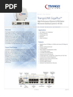 Raisecom - RAX700 Series Datasheet | PDF | Network Switch | Ethernet