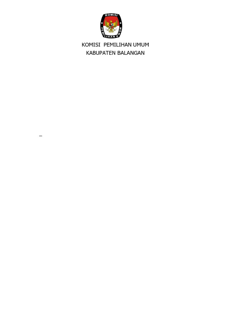 Undangan Training KPPS Pilkada 2024 | PDF