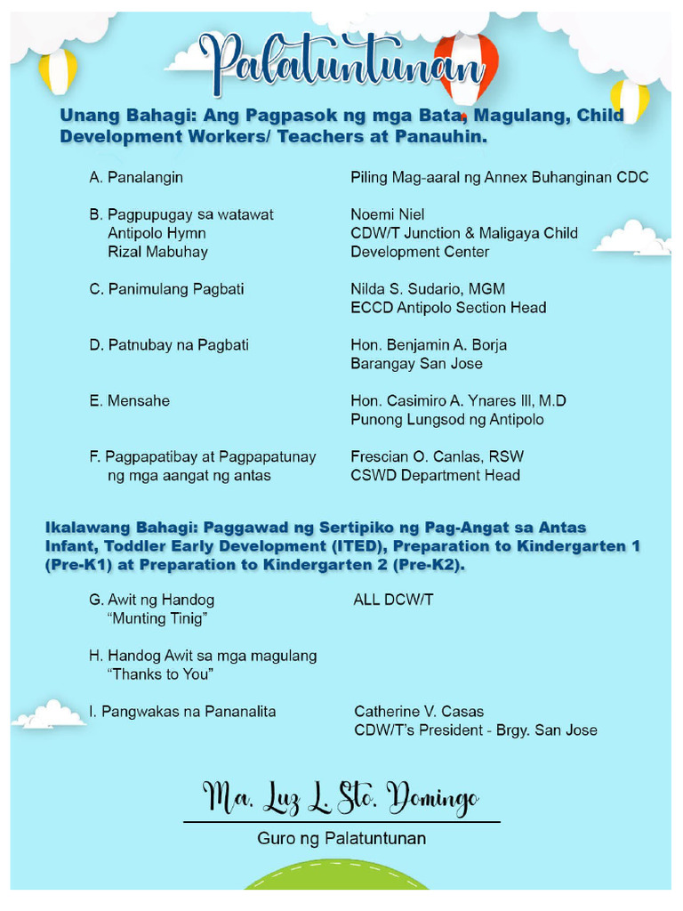 3rd Programme Invitation | PDF