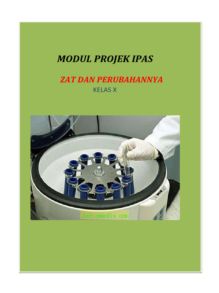Modul Projek Ipas (Zat Dan Perubahannya) PDF - Compressed | PDF