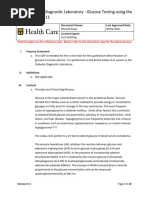Stool Examination for Ova and Cysts Procedure | PDF
