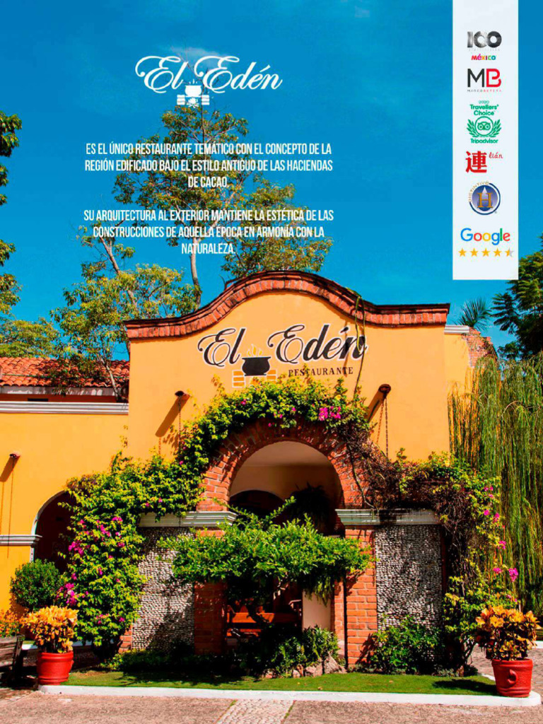 EDEN RESTAURANTE Menu | PDF