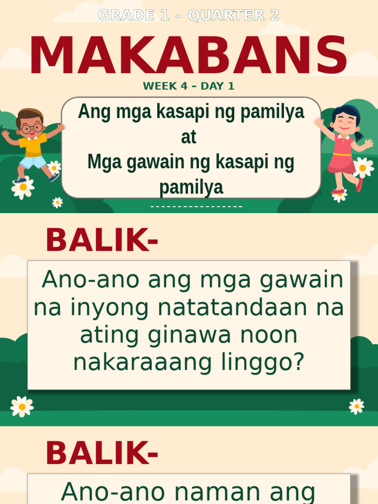 Week4 Q2 Makabansa | PDF