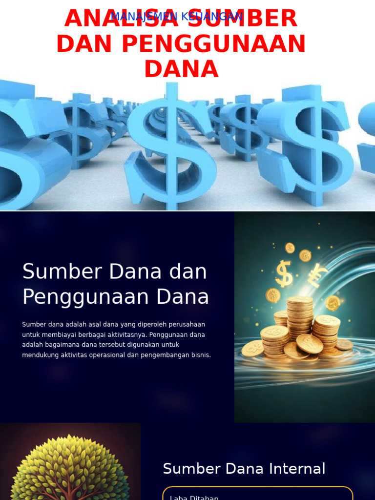 1analisa Sumber Dan Penggunaan Dana | PDF