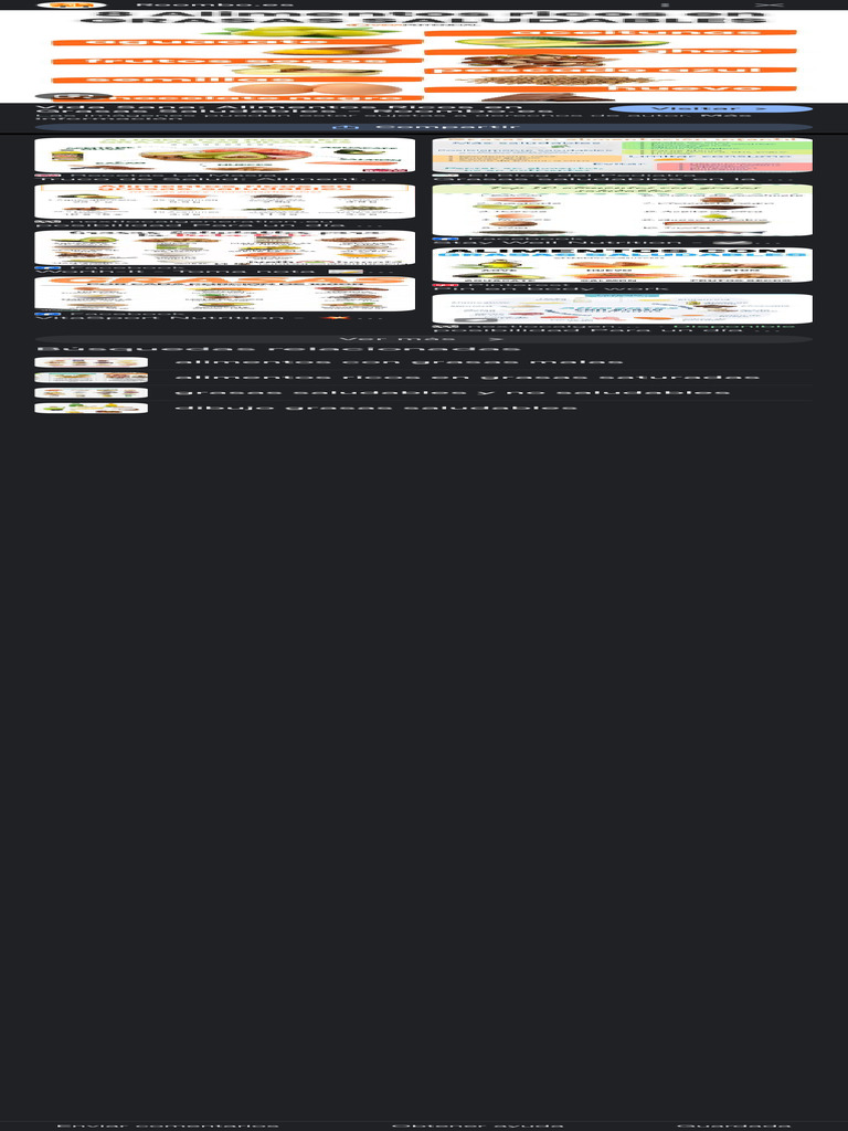 Alimentos Ricos en Grasas - Buscar Con Google | PDF | Salud y bienestar | Estilo de vida