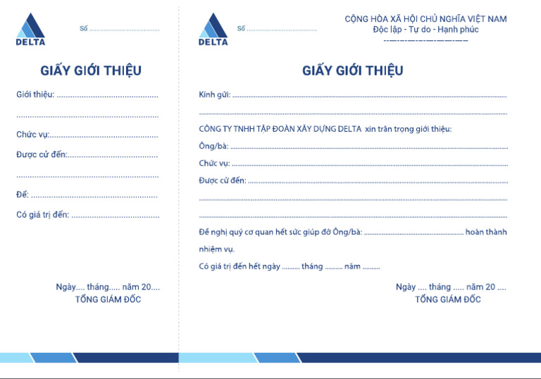 Giay Gioi Thieu - Preview | PDF