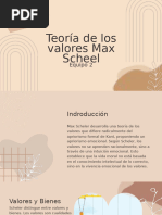 Jerarquía de Valores según Max Scheler | PDF | Ciencias del ...