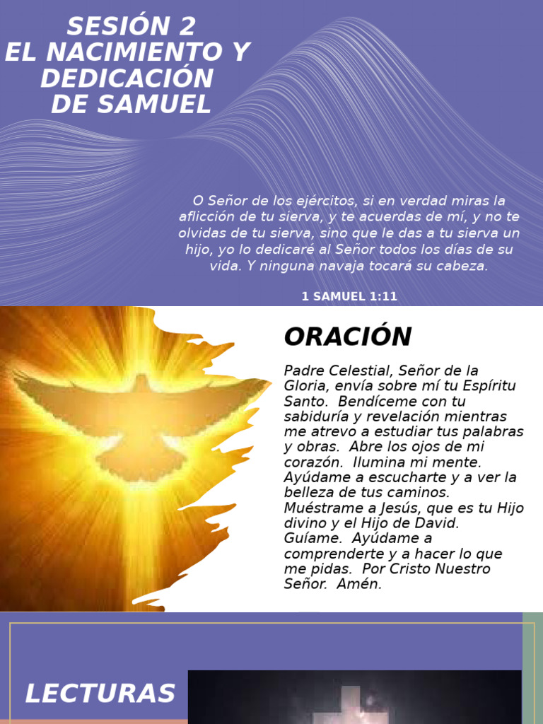 Leccion 2 Samuel | PDF | Oración | Cristo (título)