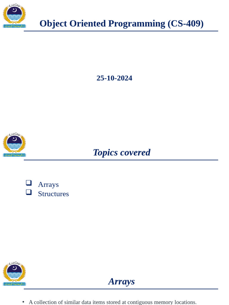 Oop Lec5 Pdf Variable Computer Science Computer Engineering