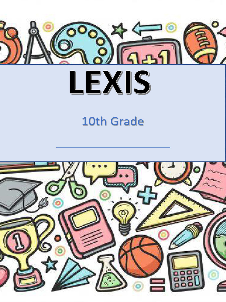 10h Lexis Worksheets 2024 2025 | PDF