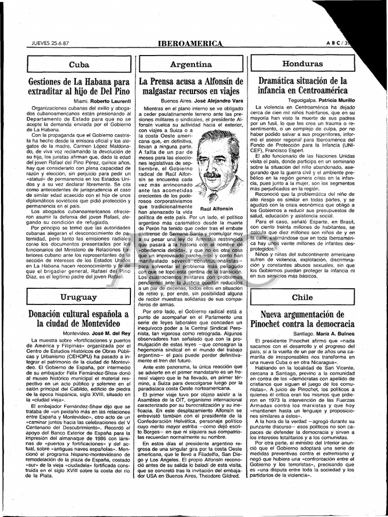 ABC España 25.6.87 | PDF | Cuba | España
