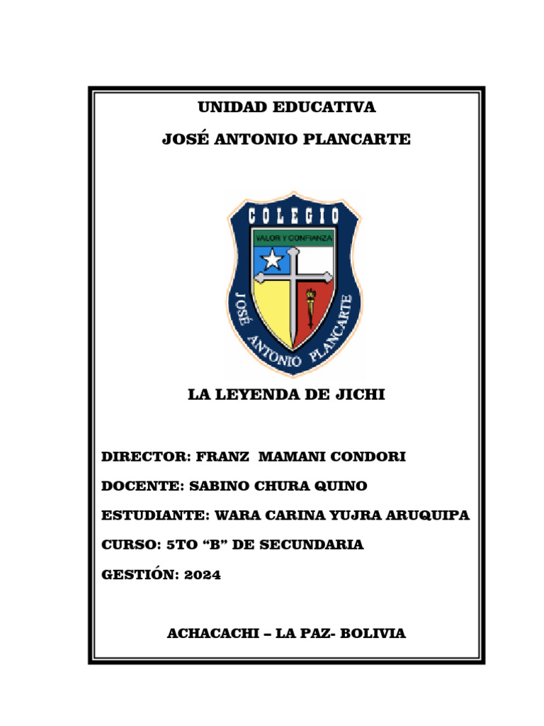 LA LEYENDA DE JICHI 1 - 0yzxi9q7 | PDF | Entorno natural | Sustentabilidad