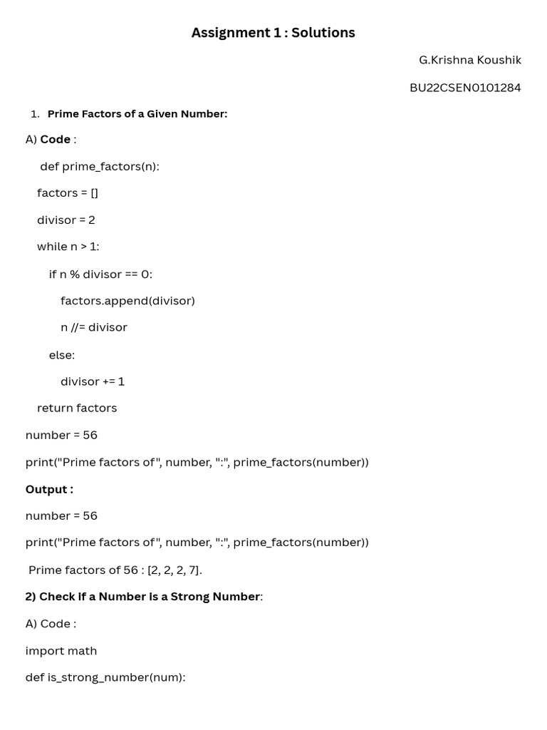 1prime Factors of A Given Number This Program Finds All Prime Factors ...