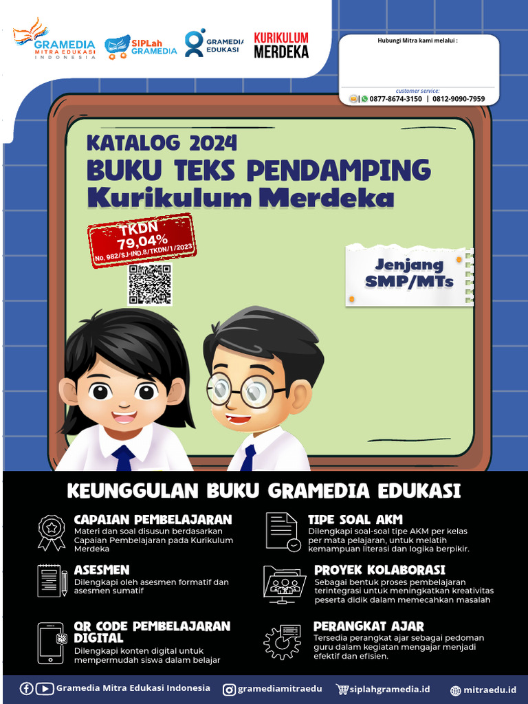 SMP - Pendamping Kurmer Gramedia 2024 | PDF