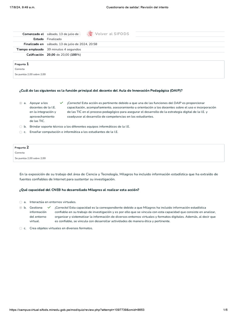 Examen Entrada AIP | PDF | Memoria USB | Almacenamiento de datos de la computadora