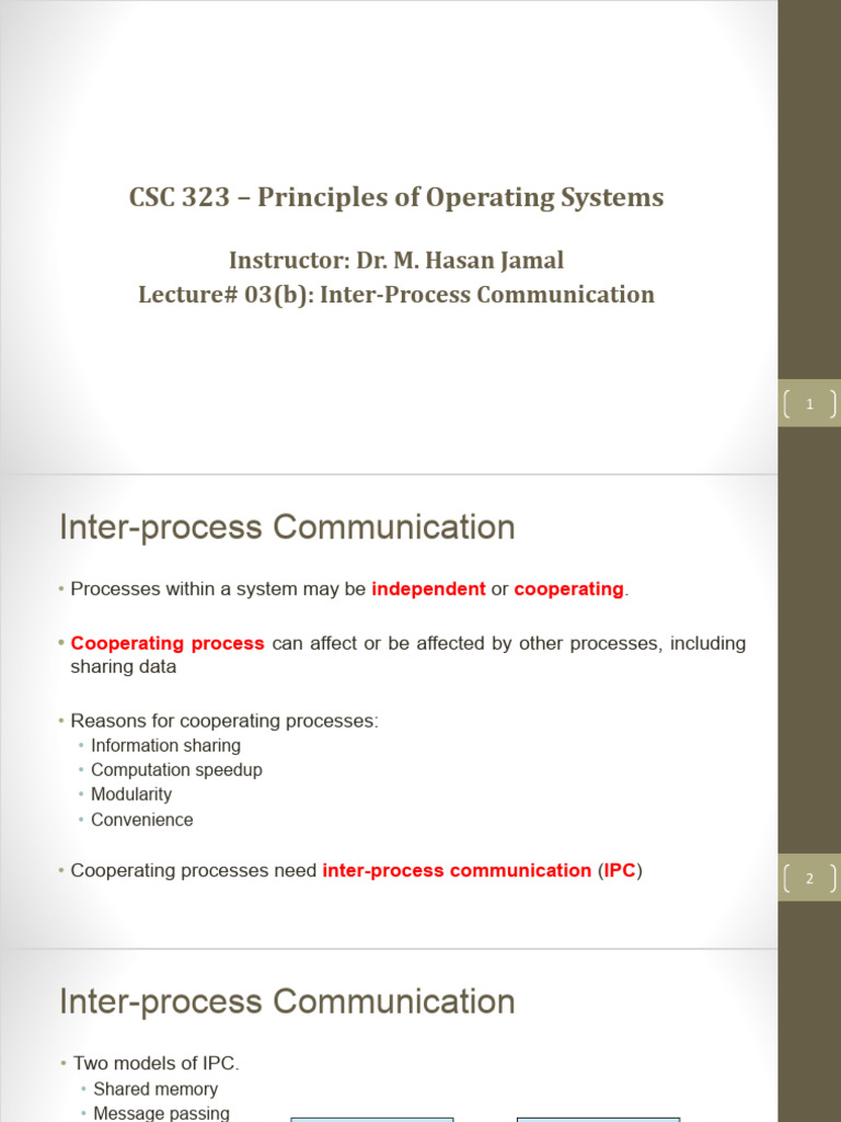 3b Interprocess Communication Pdf Network Socket Port Computer Networking