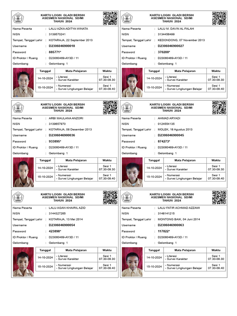 Asesmen Nasional - Tahun 2024 TGL 28 | PDF