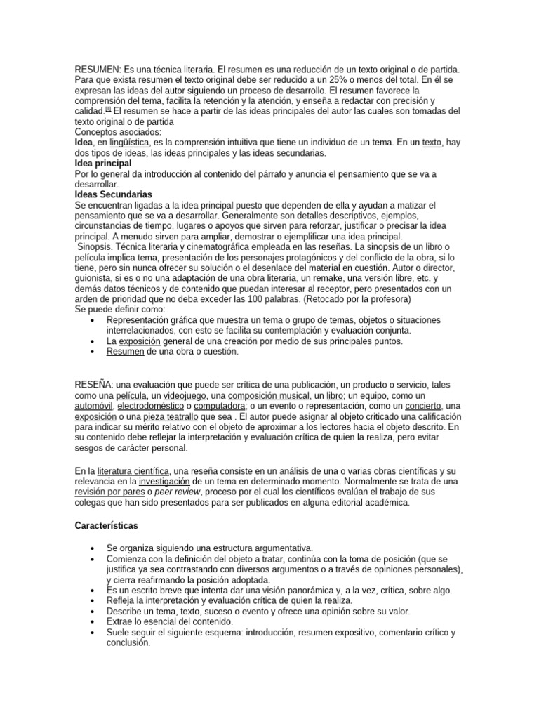 4 Modalidades de Textos Expositivos Según La Wikipedia | PDF | Ensayos ...