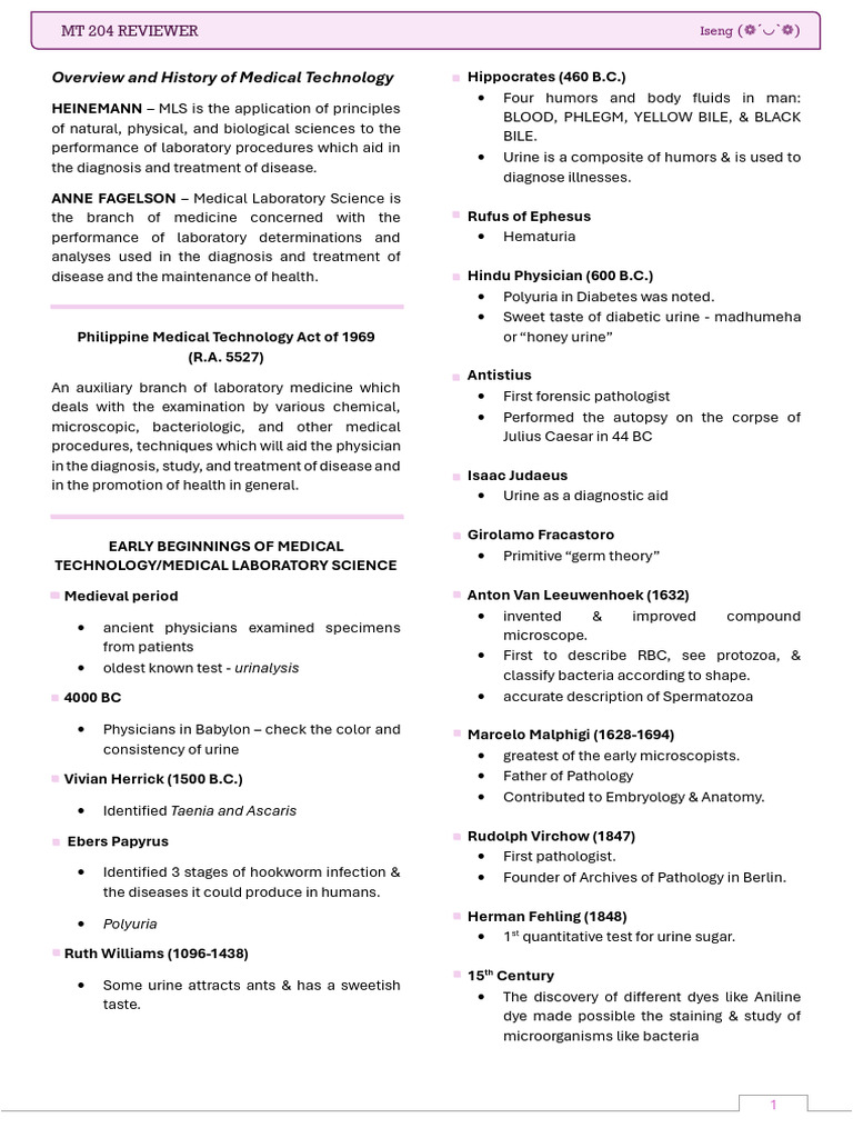 Medical Technology Laws Overview | PDF | Pathology | Medicine