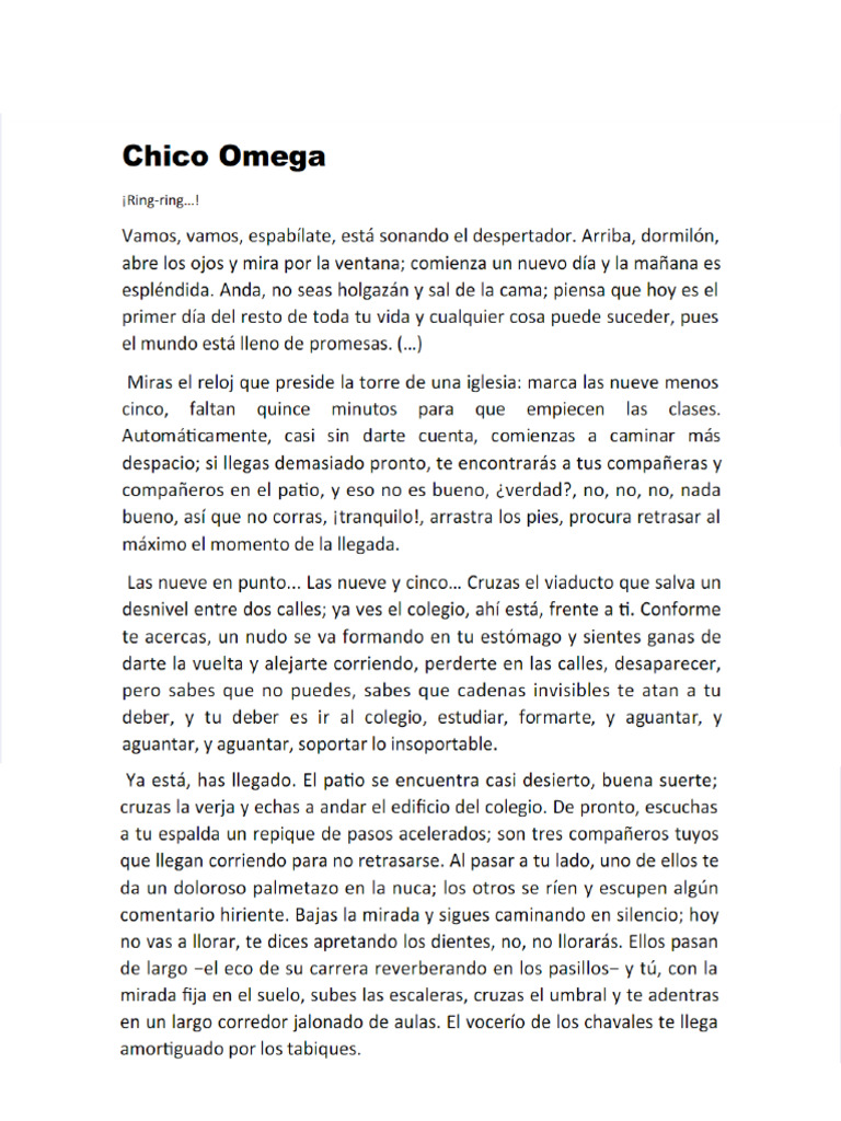 Chico Omega | PDF