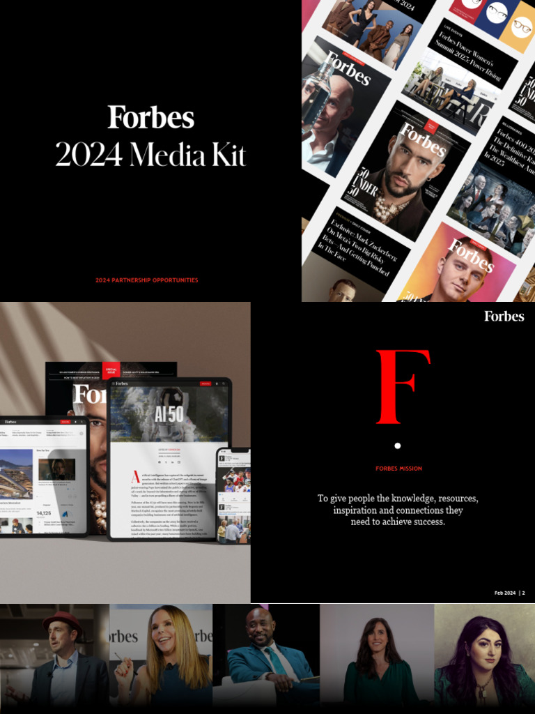 Forbes Media Kit 2024 Final | PDF | Brand