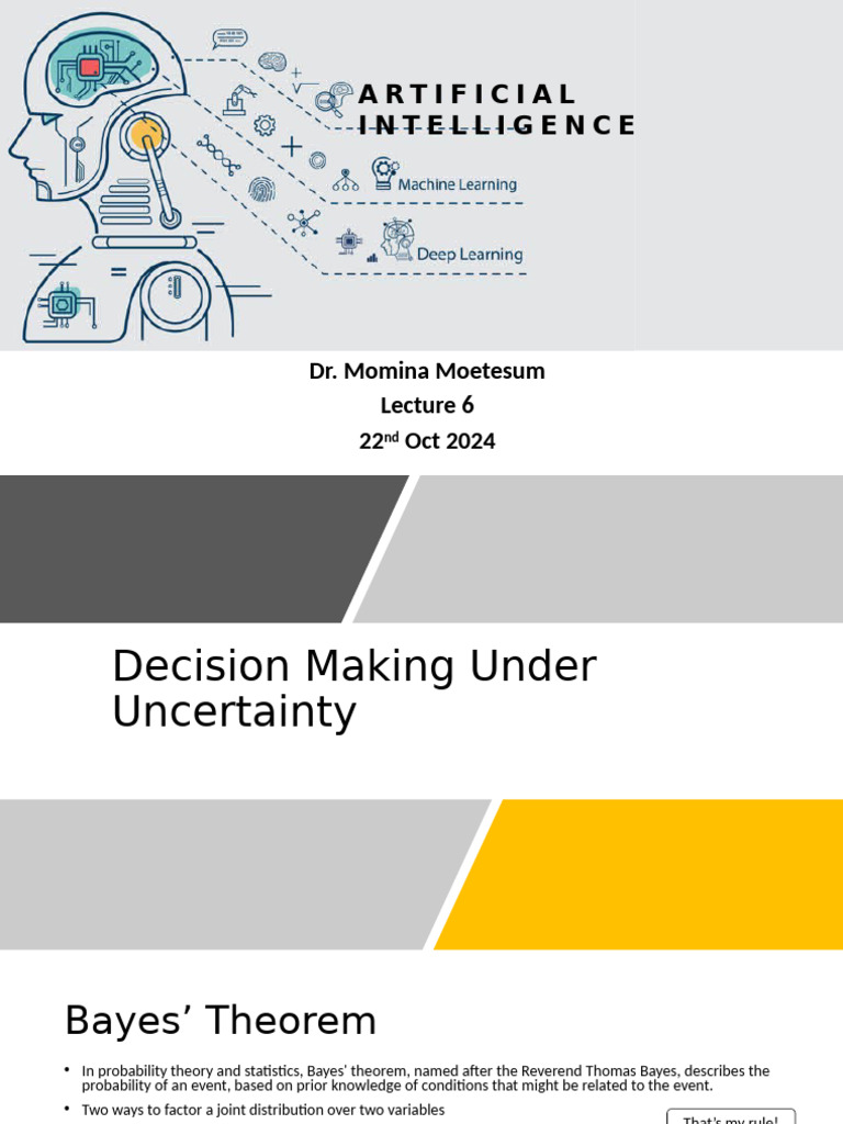 Lec 6 - Probability and Bayesian Nets (Naiive Bayesian) | PDF | Quantitative Research ...