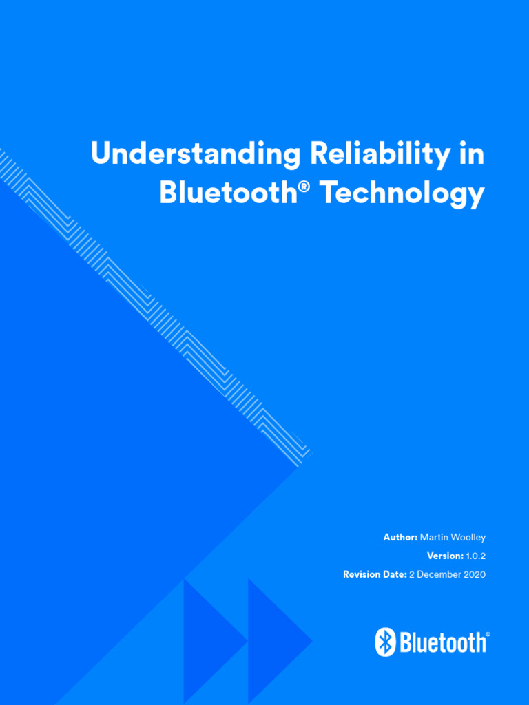 Reliability in Bluetooth Technology | PDF | Modulation | Bluetooth