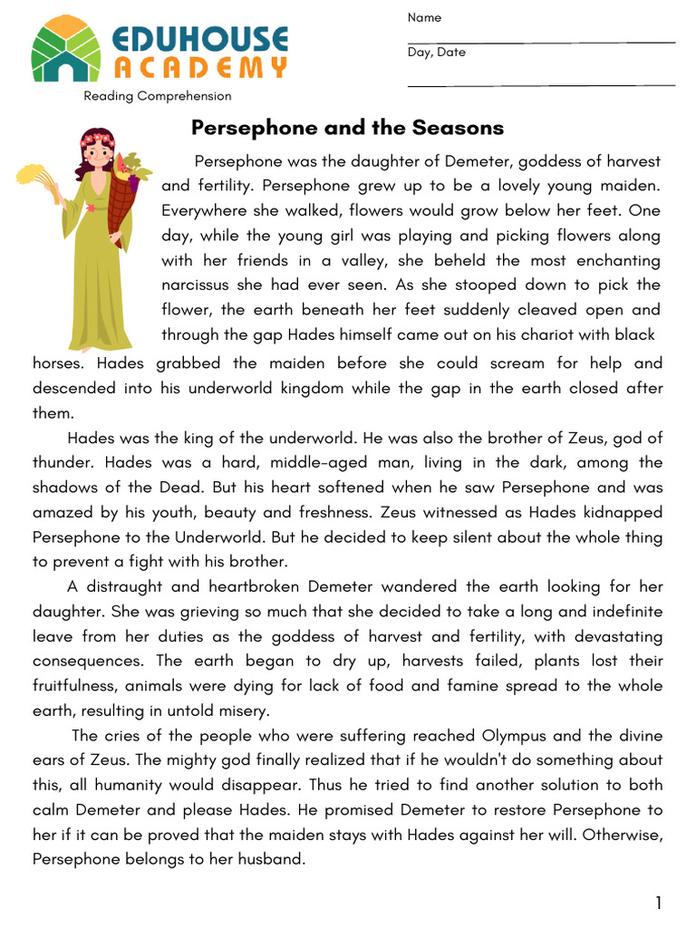 Soal Josh - 20241011 - 103038 - 0000 | PDF | Hades | Persephone