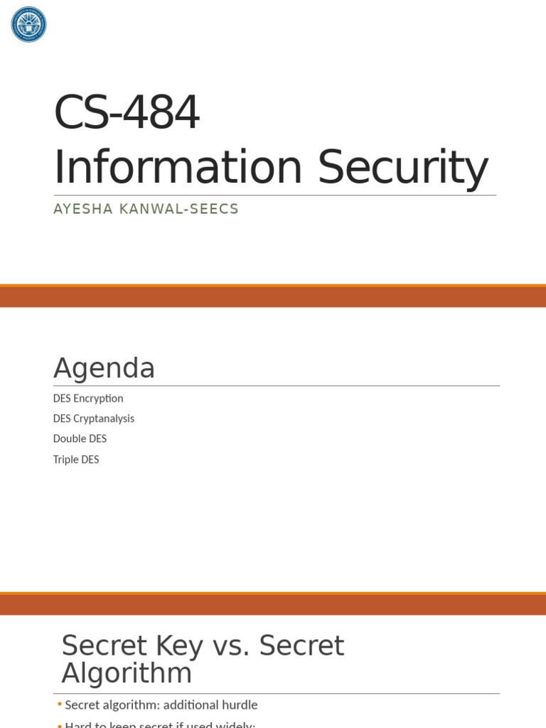 Lecture 3-Modern Cryptography | PDF | Cipher | Cryptography