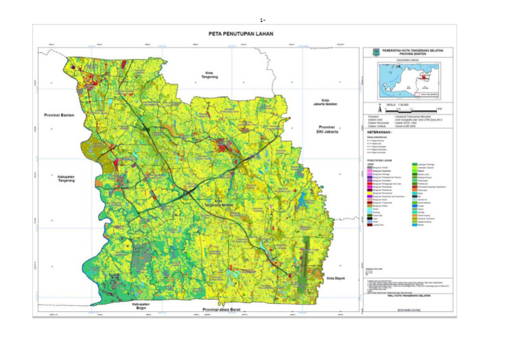 Peta Penggunaan Lahan | PDF