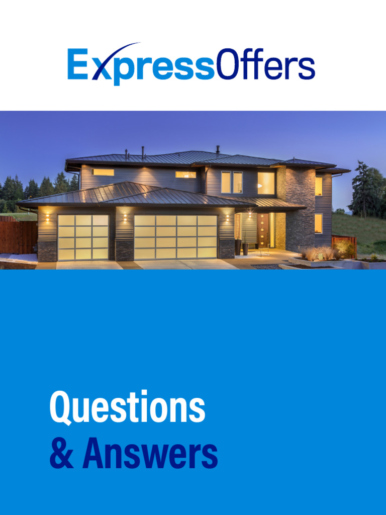 What Is ExpressOffers (Q&A Brochure) | PDF | Business | Private Law
