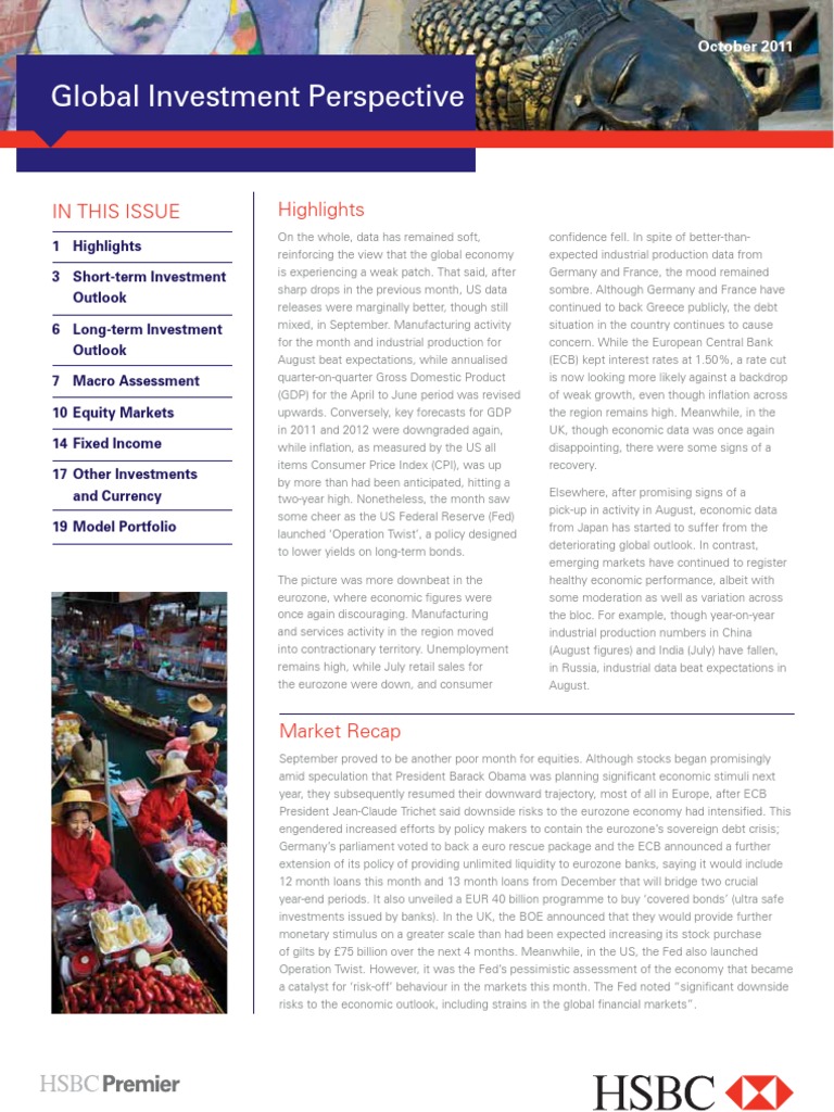 Global Investment Perspective: in This Issue Highlights | PDF | Bonds ...