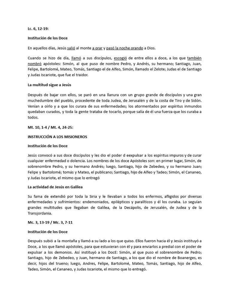 Lecturas para Leer 28.10.24 | PDF | Jesús | Evangelio de Mateo