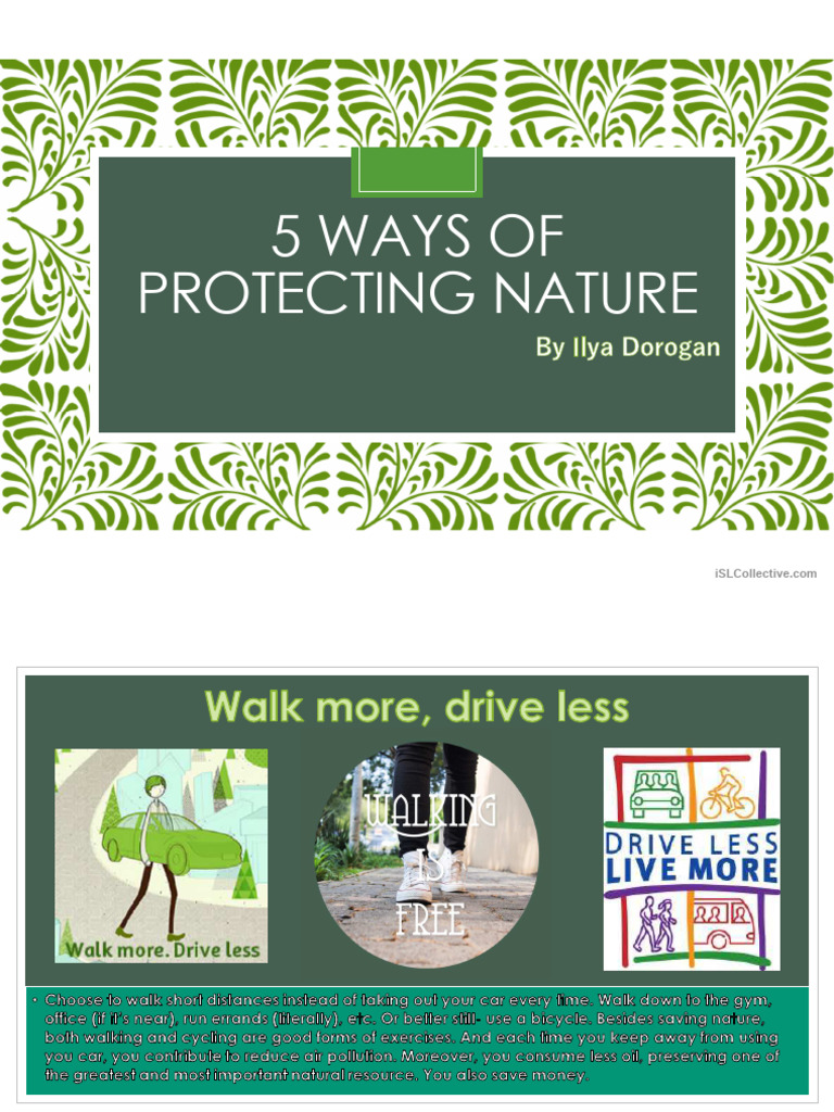 Protecting Nature | PDF