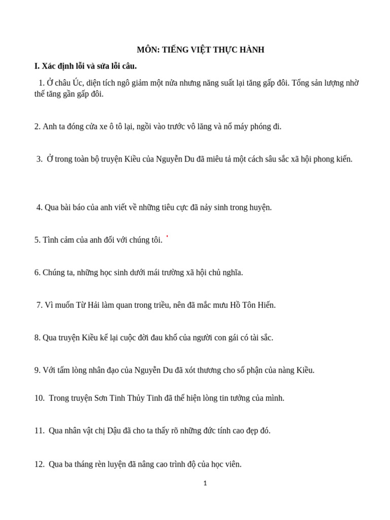 Bai Tap Chuong IV | PDF