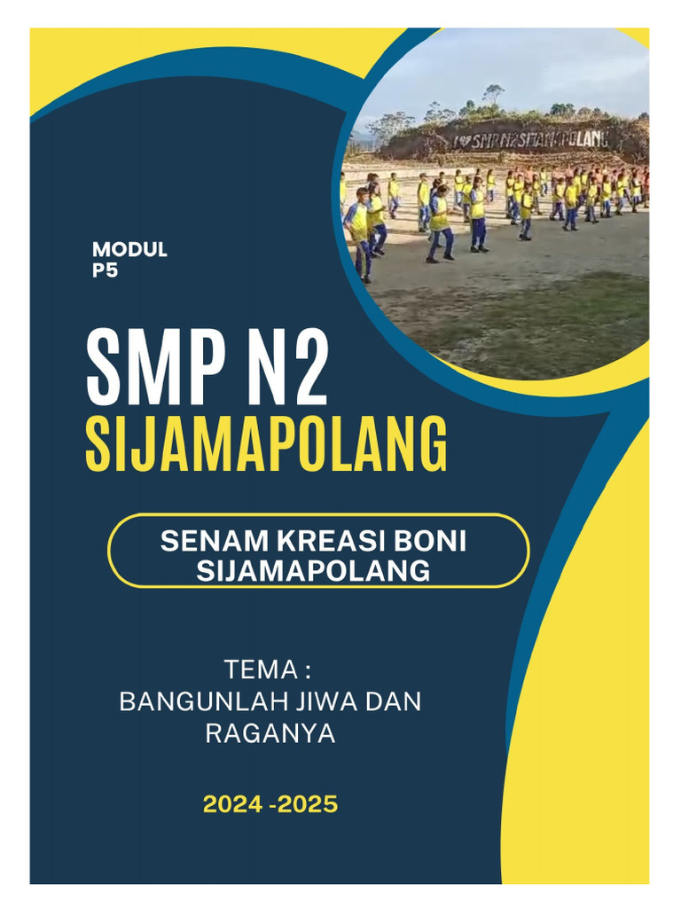 Senam Kreasi SMPN 2 Sijamapolang | PDF | Seni