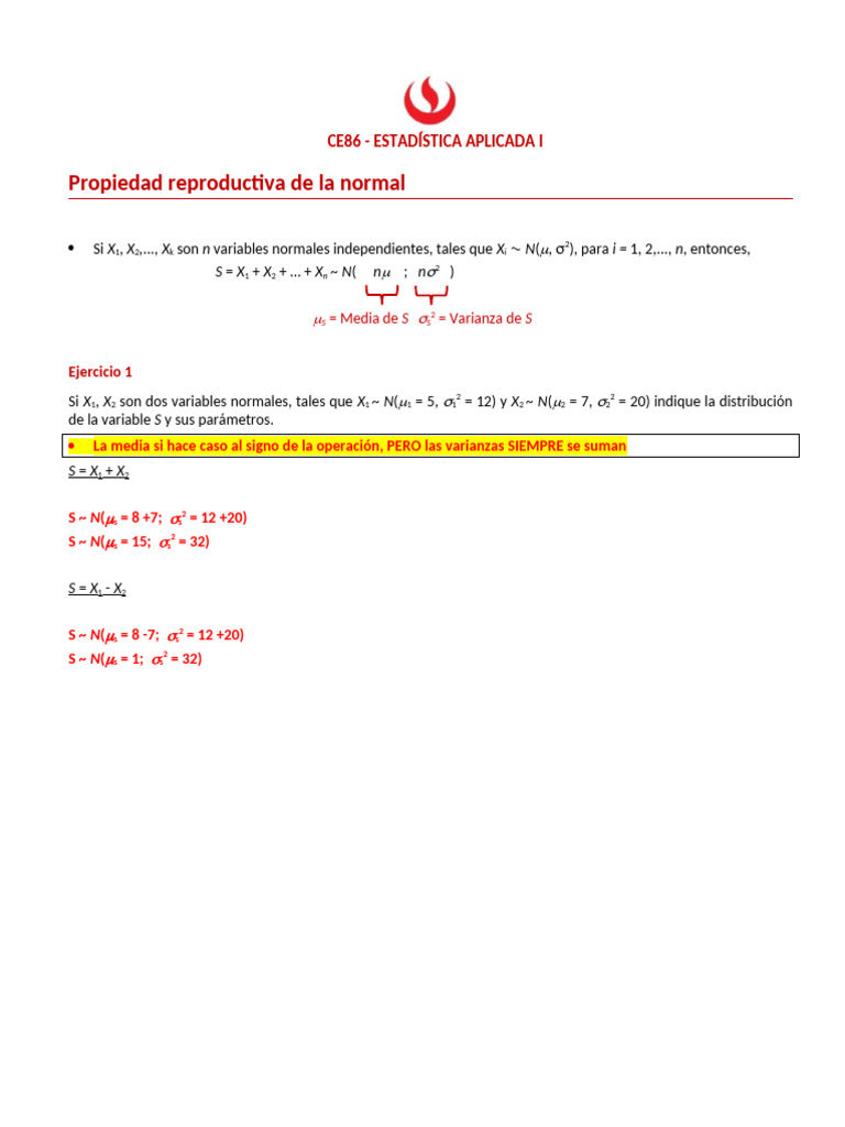Ce86 - Propiedad Reproductiva de La Normal - 2022 | PDF