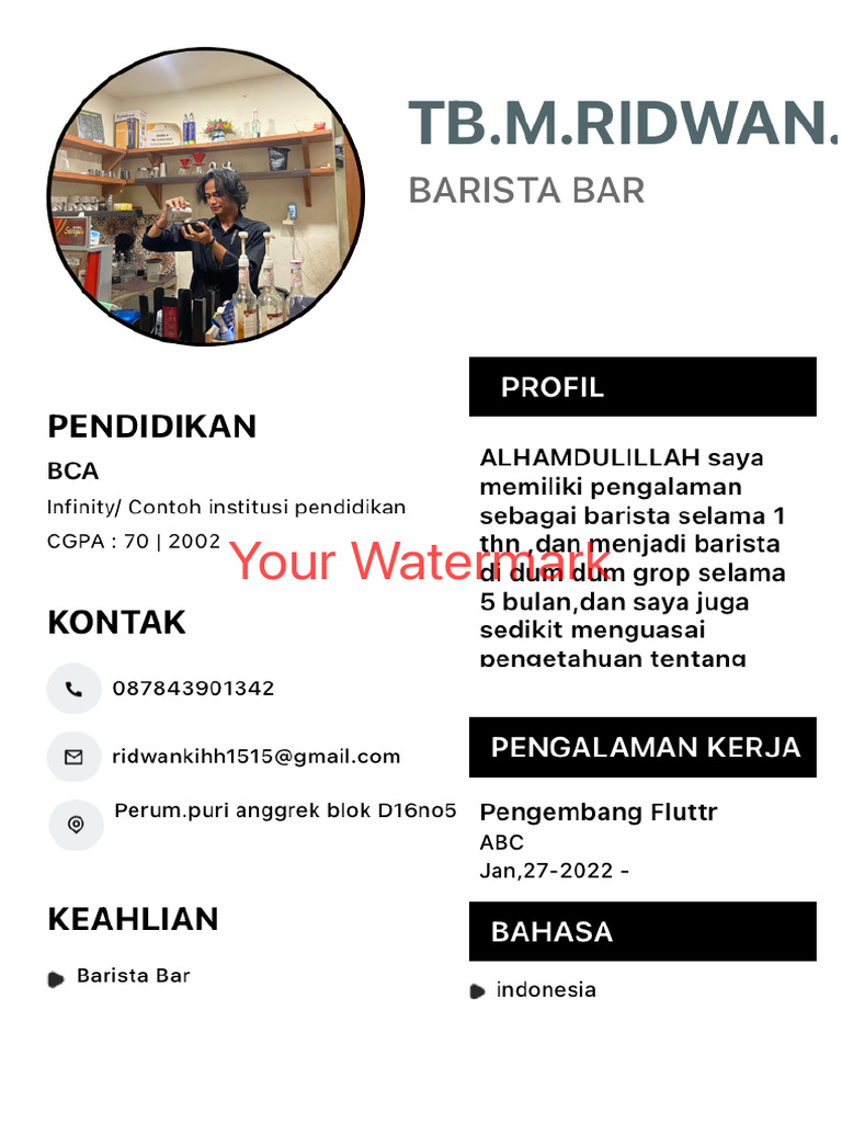 Watermark Template 2 | PDF