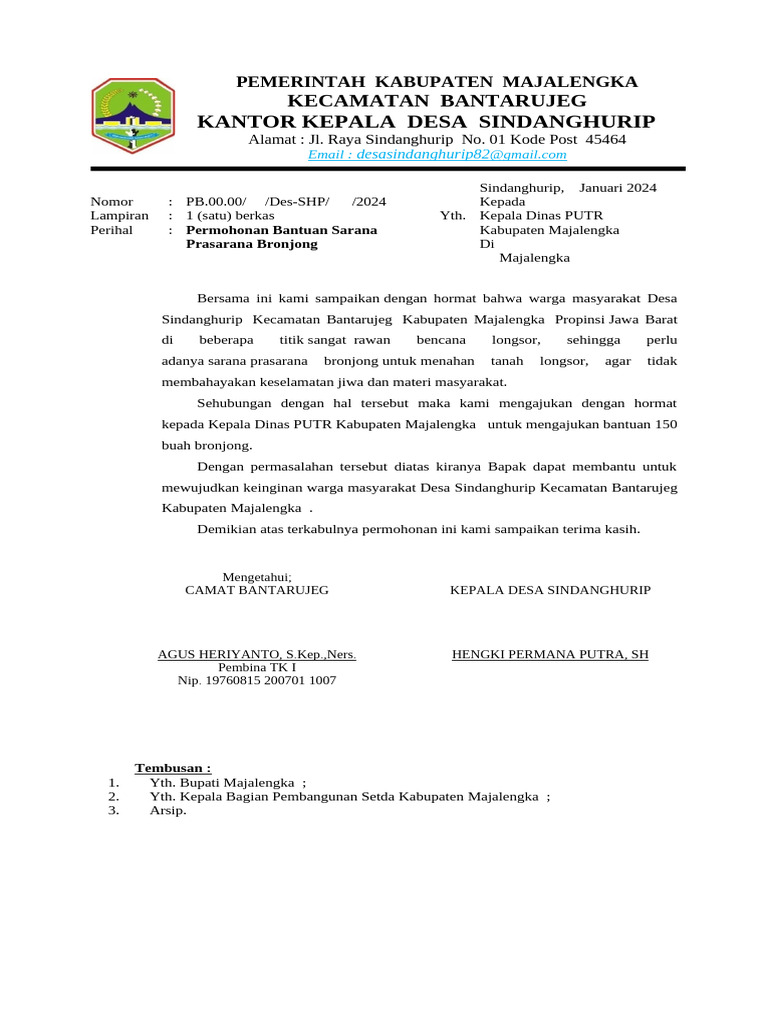 Proposal BPBD Bronjong | PDF