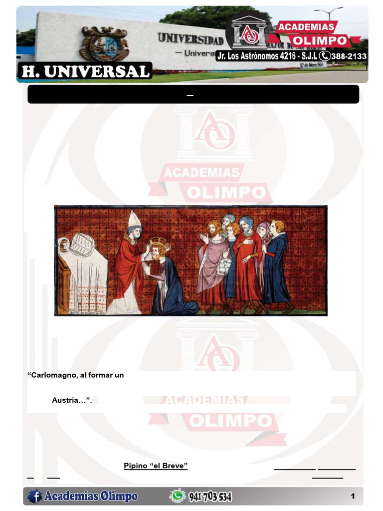 Historia del Imperio Musulmán y Carolingio | PDF | Mahoma | Carlomagno